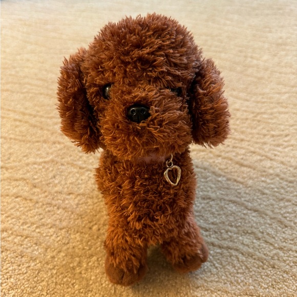 Toys | Red Mini Poodle Plush Toy | Poshmark